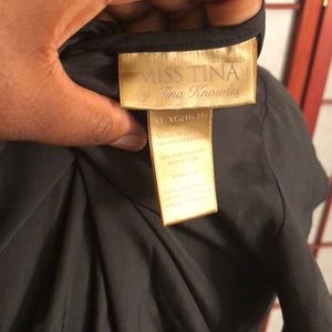 Miss Tina | Dresses | Miss Tina Black Dress | Poshmark